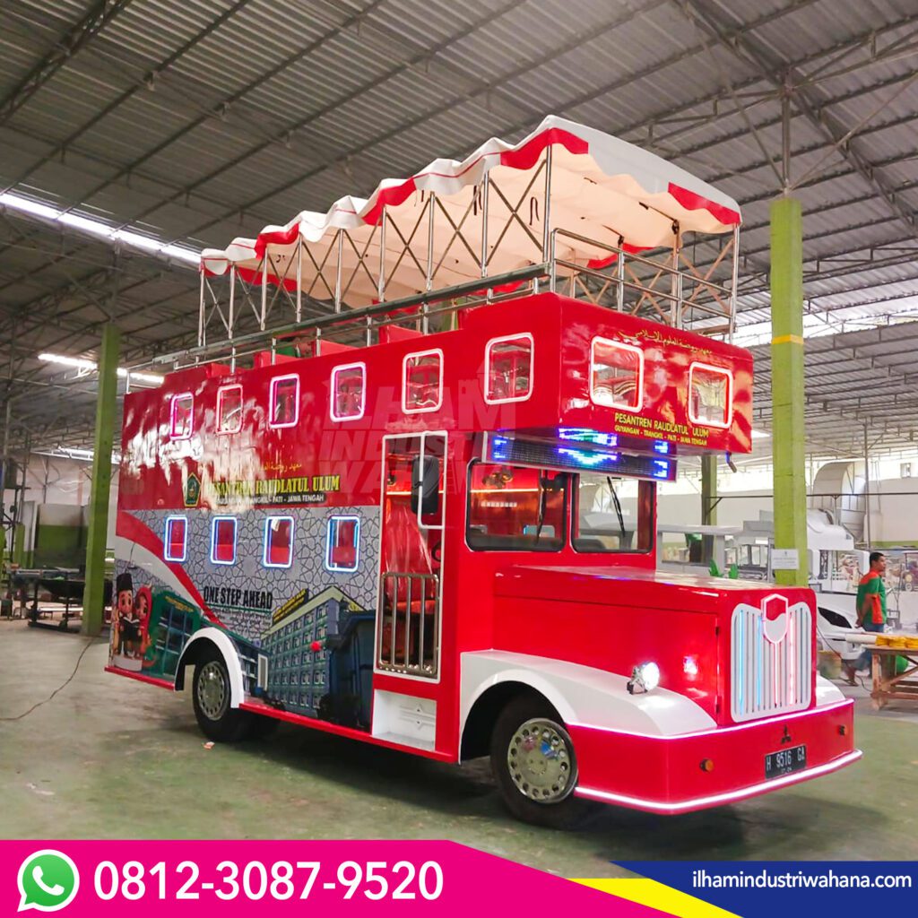 Kereta Mini Bus Tingkat • Ilham Industri Wahana