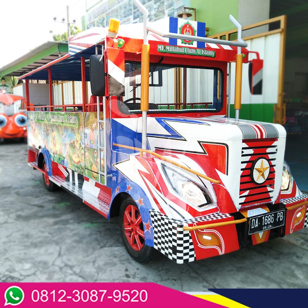 Kereta Mini Single Gerbong - Mesin Kijang Super • Ilham Industri Wahana
