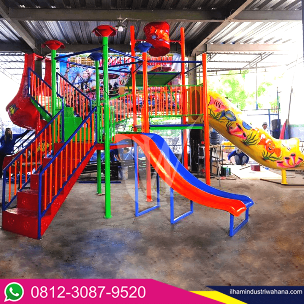 Playground ayunan taman berbagai model • Ilham Industri Wahana
