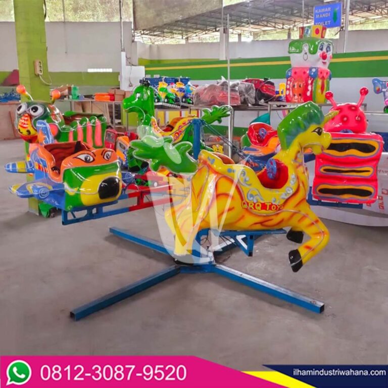 Komedi putar spaceship • Ilham Industri Wahana